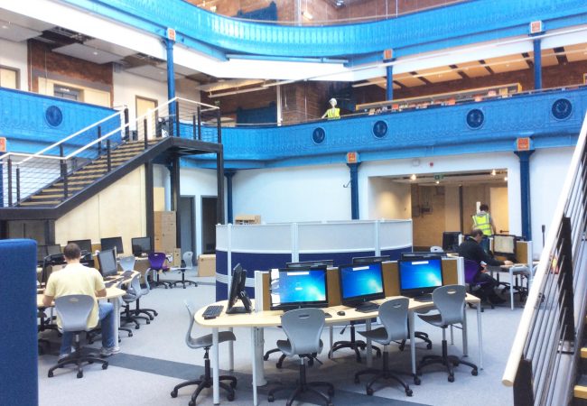 Printworks - Leeds College - Grade II listed building refurbishment